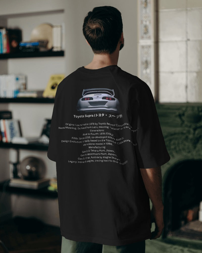 Toyota Supra: Legacy in Motion Oversized T-Shirt – Evo Vogue
